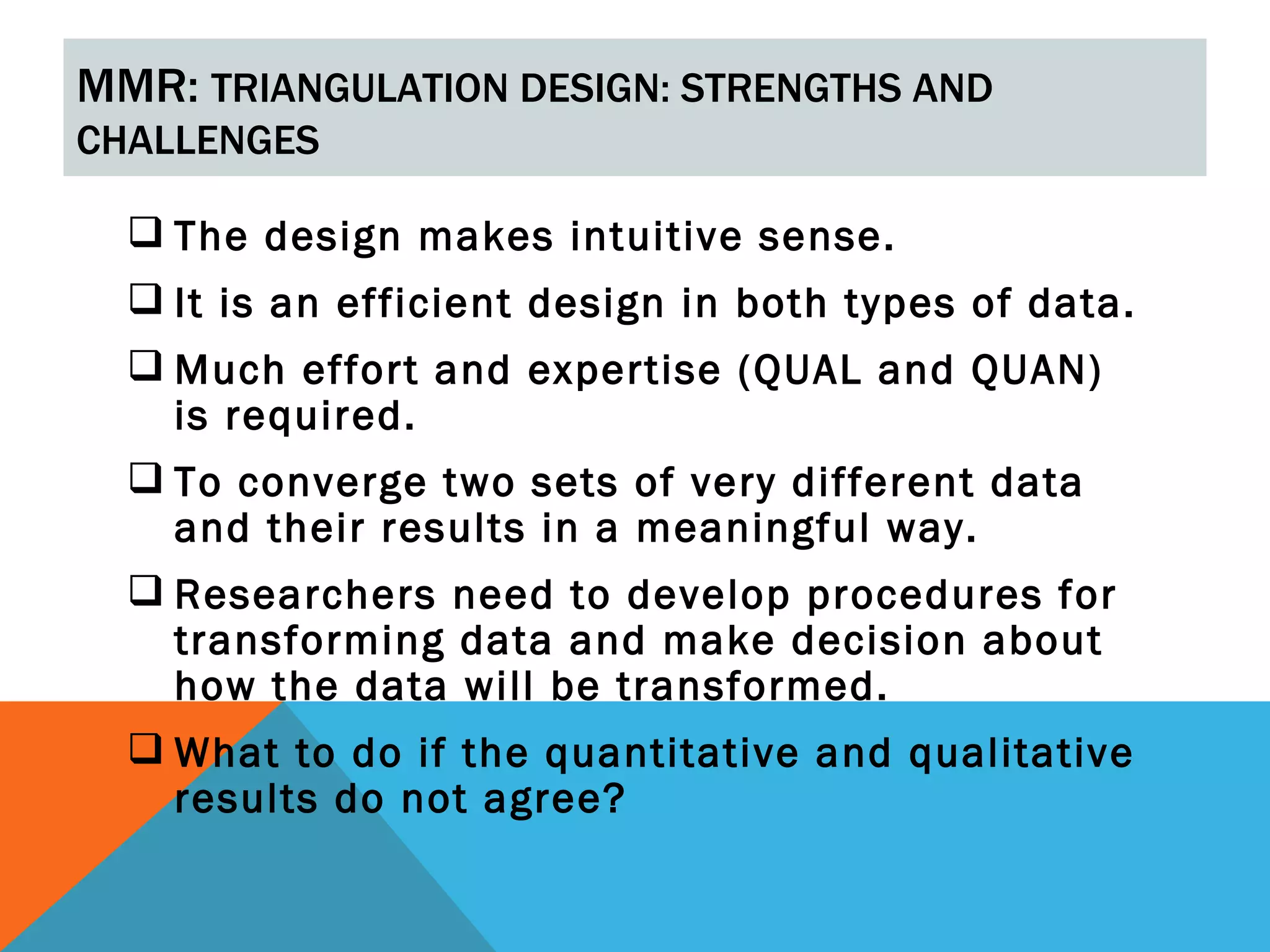 Mixed methods research2012 | PPT