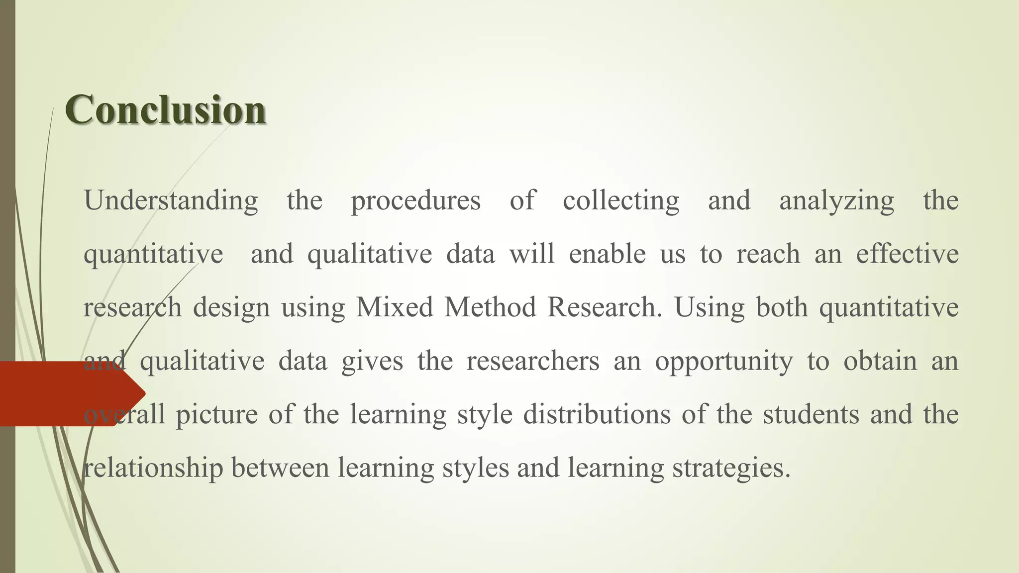 Mixed methods research | PPTX