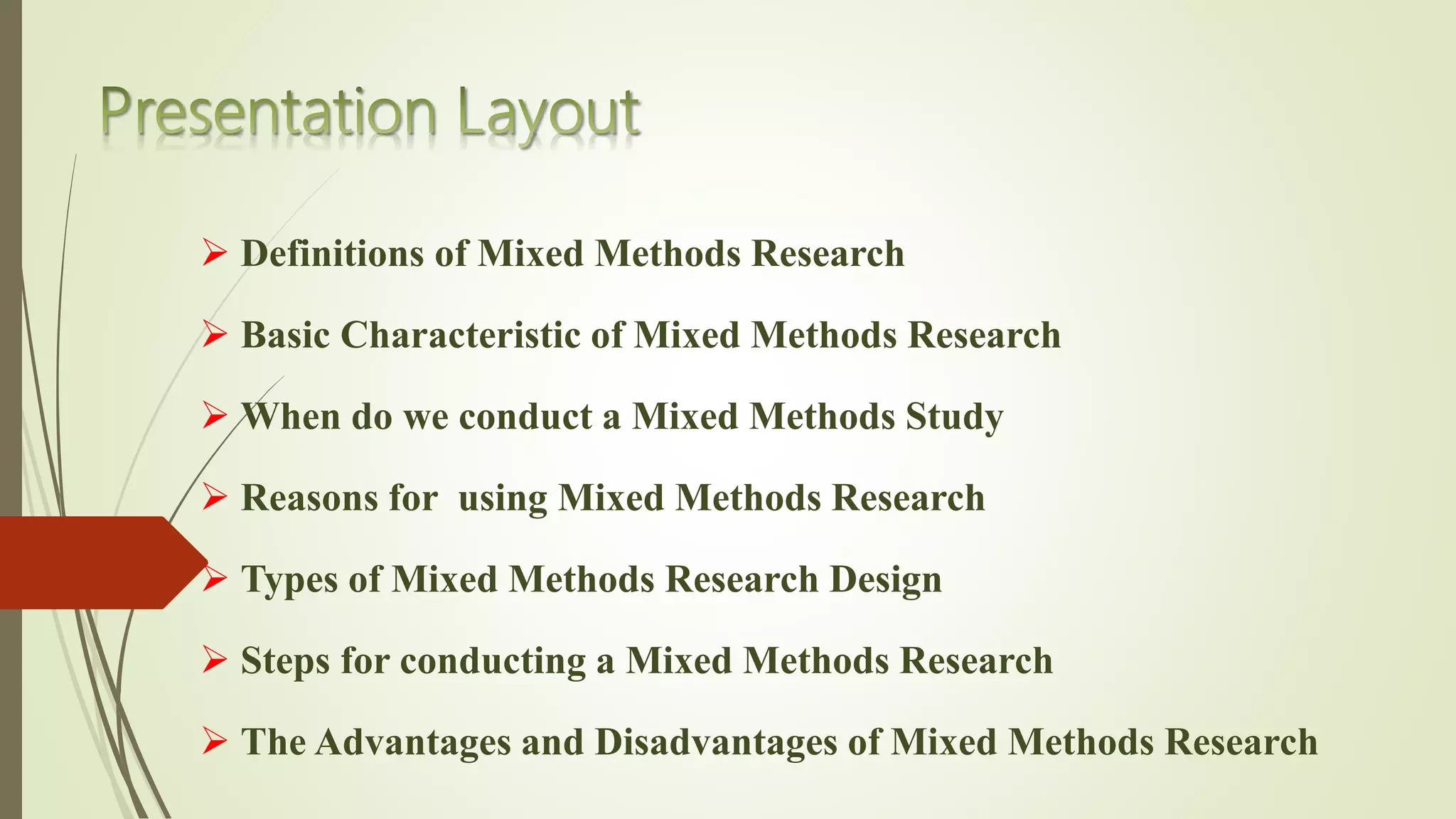 Mixed methods research | PPTX