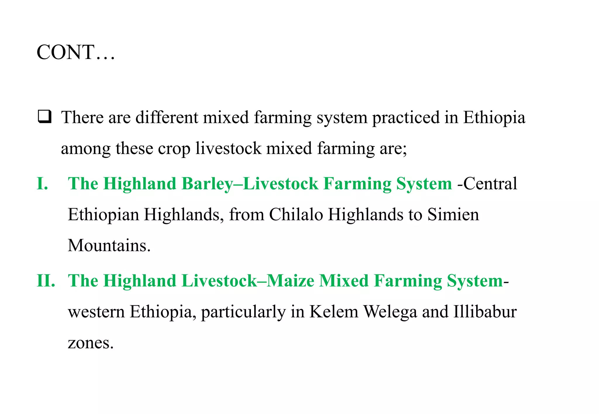 Challenges and Opportunities of Small Ruminant Production Under Mixed ...
