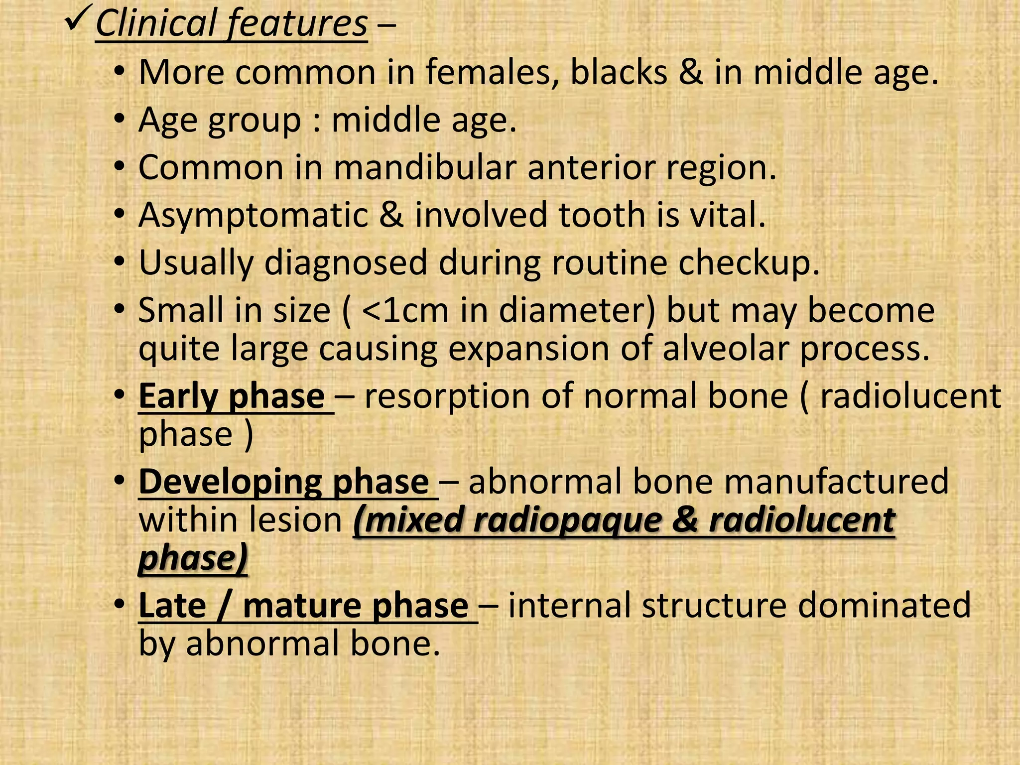 Mixed Radiopaque And Radiolucent Lesions Of Jaw Pptx