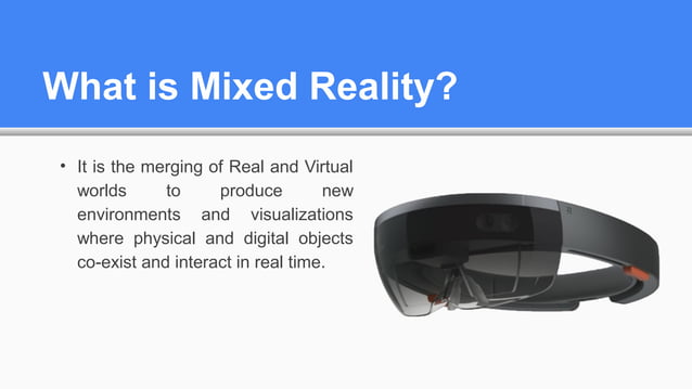 Mixed Reality | PPT