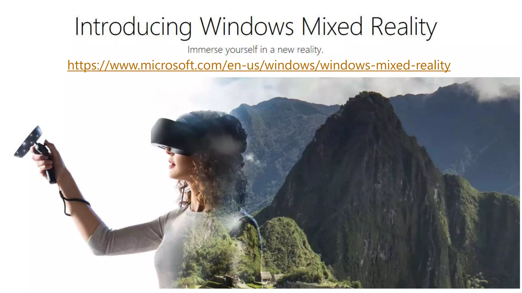 Mixed Reality Introduction | PPT