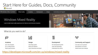Mixed Reality Introduction | PPT