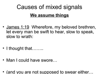 Mixed signals part 2 | PPT