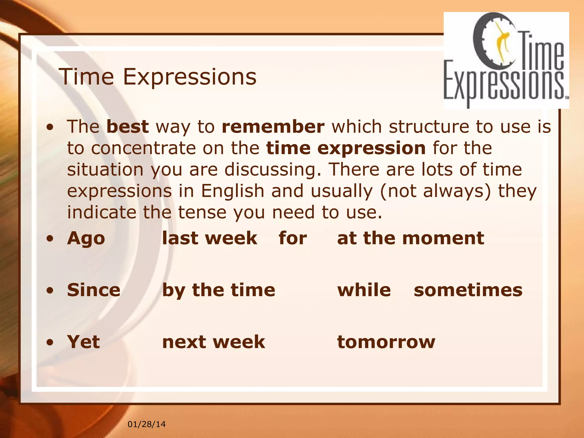 Mixed tenses | PPT