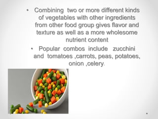 Mixed vegetables 1 | PPTX