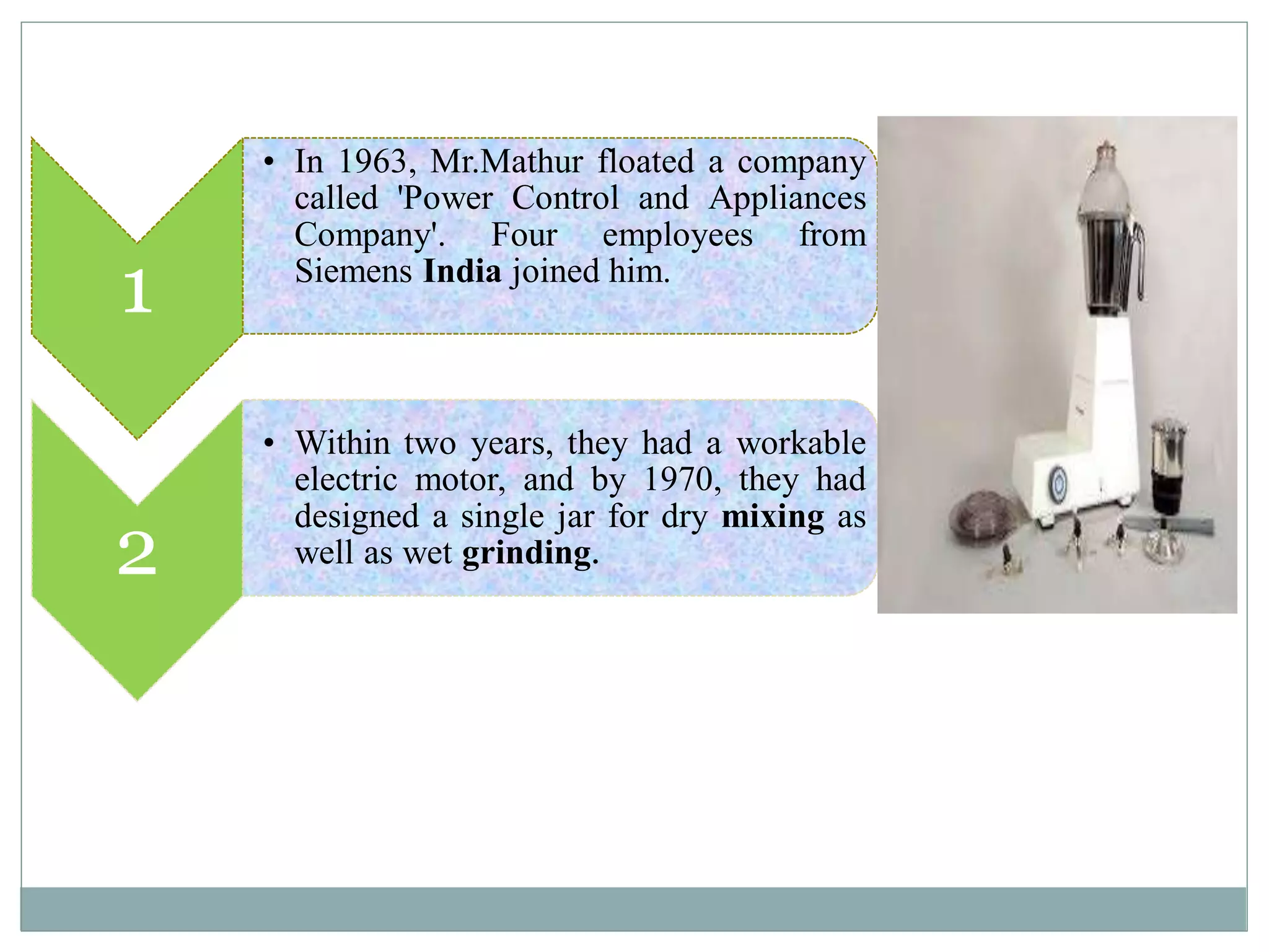 Mixer grinder ppt | PDF