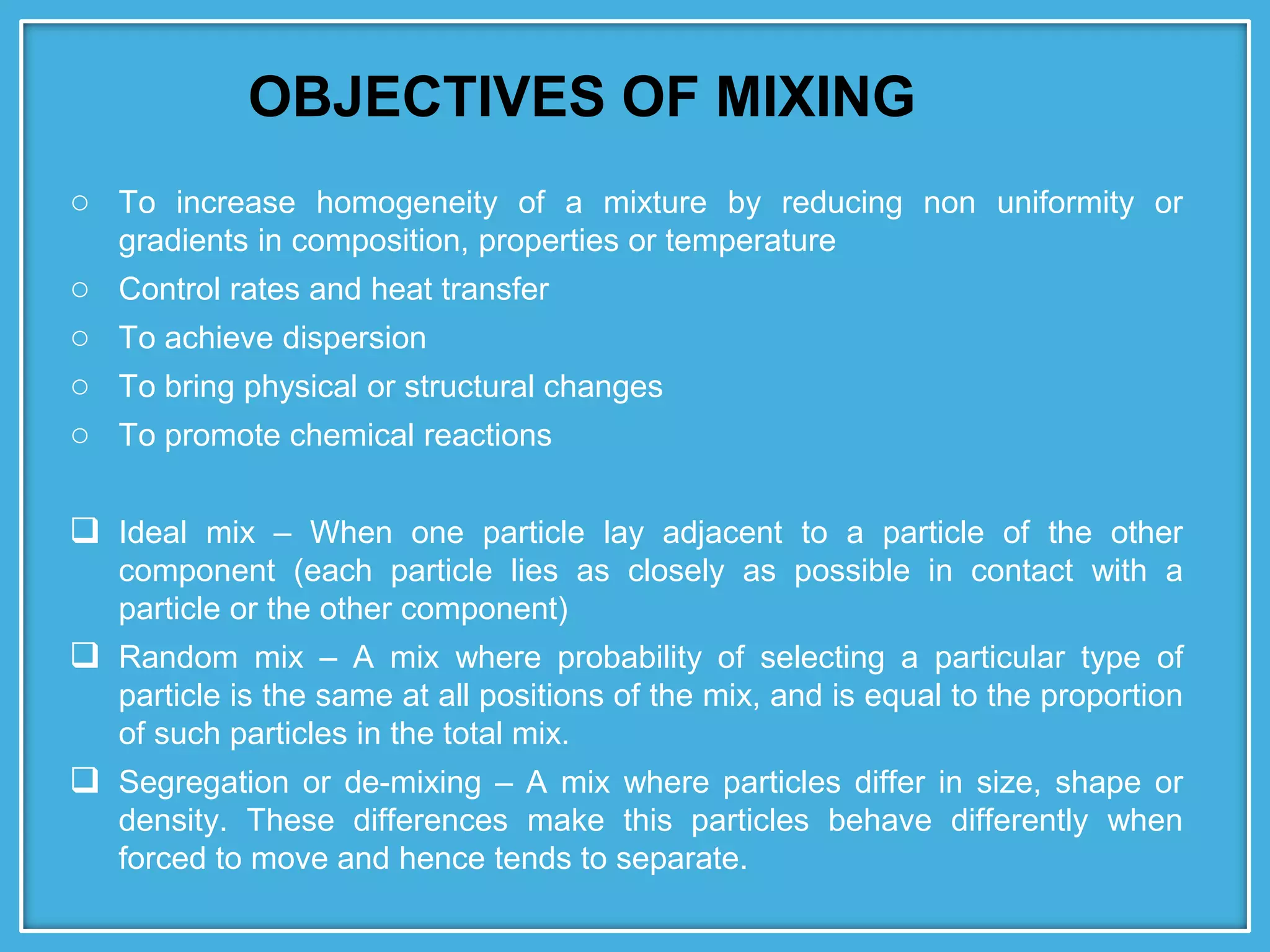 Mixers and different mixers in food industry | PPTX