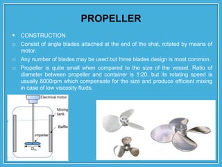 Mixers and different mixers in food industry | PPTX