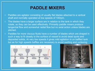 Mixers and different mixers in food industry | PPTX