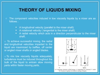 Mixers and different mixers in food industry | PPTX