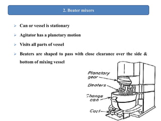 Mixers for cohesive solids | PPTX