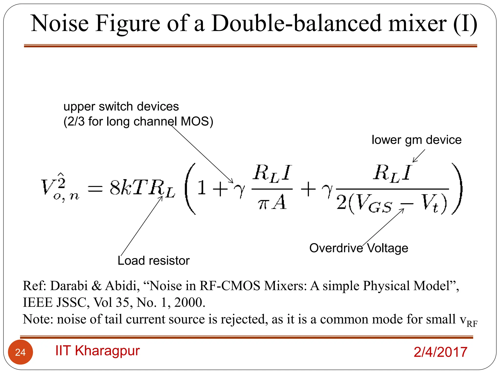Mixer design with example is given in this ppt | PDF