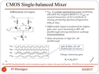 Mixer design with example is given in this ppt | PDF