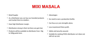 Mixi masala presentation | PPT