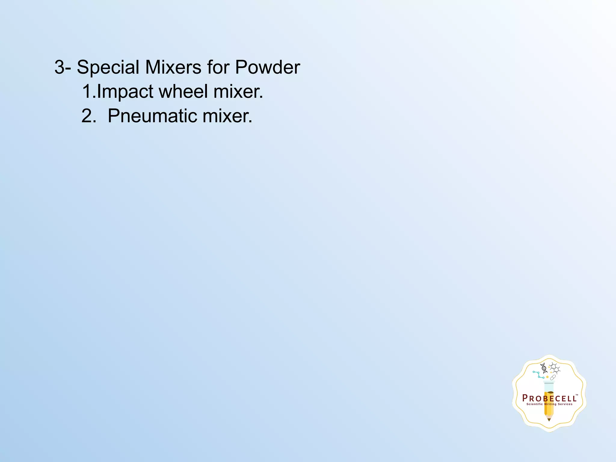 Pharmaceutical Engineering: Mixing | PDF