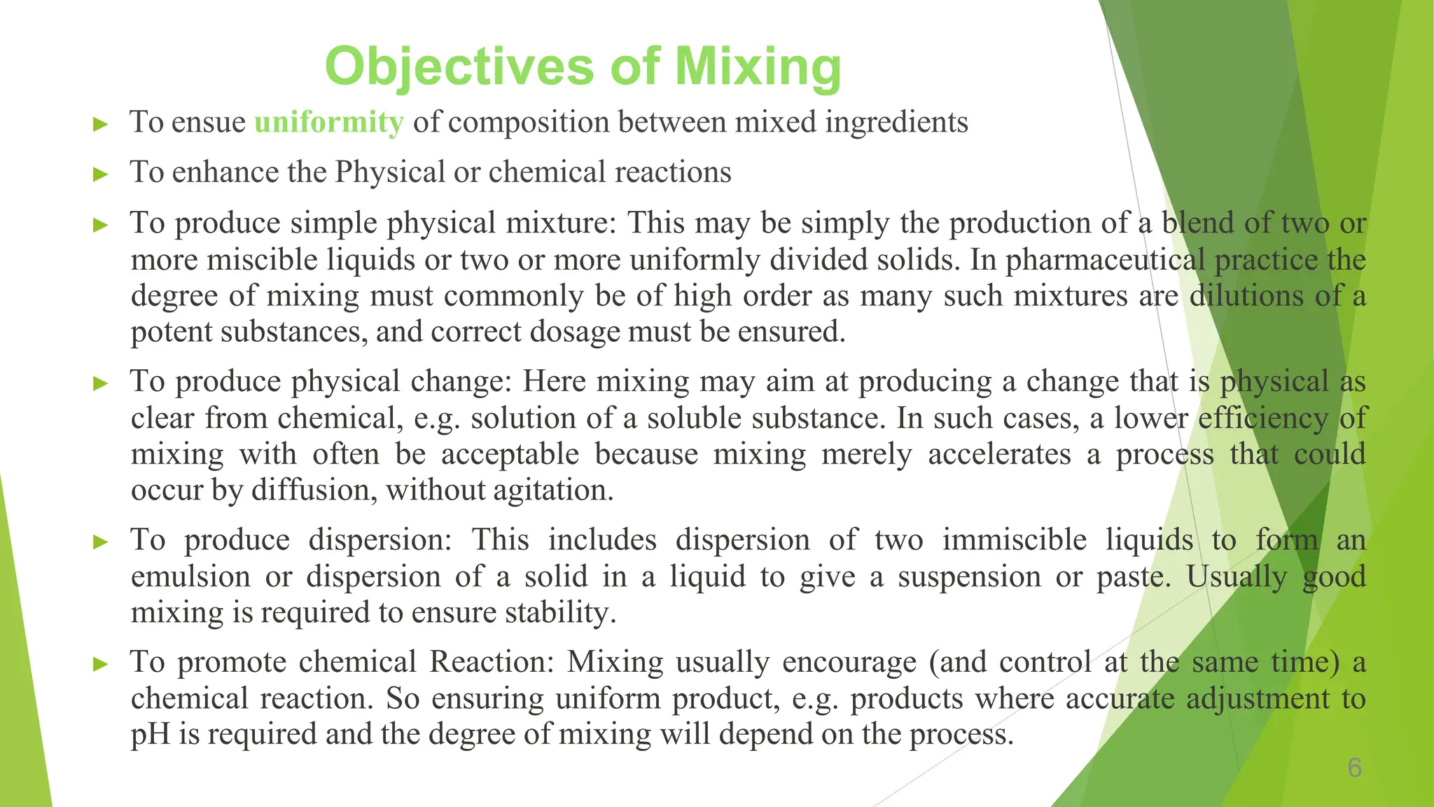 Pharmaceutical engineering Mixing ,types , factors affecting | PPTX