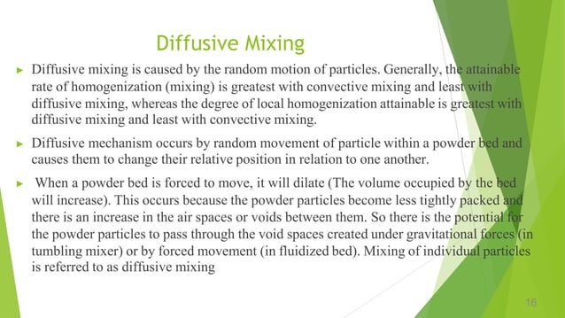 Pharmaceutical engineering Mixing ,types , factors affecting | PPTX