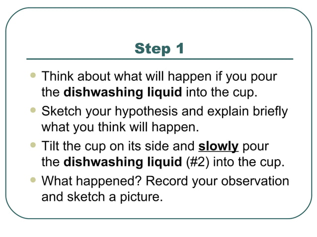 Mixing Liquids | PPT