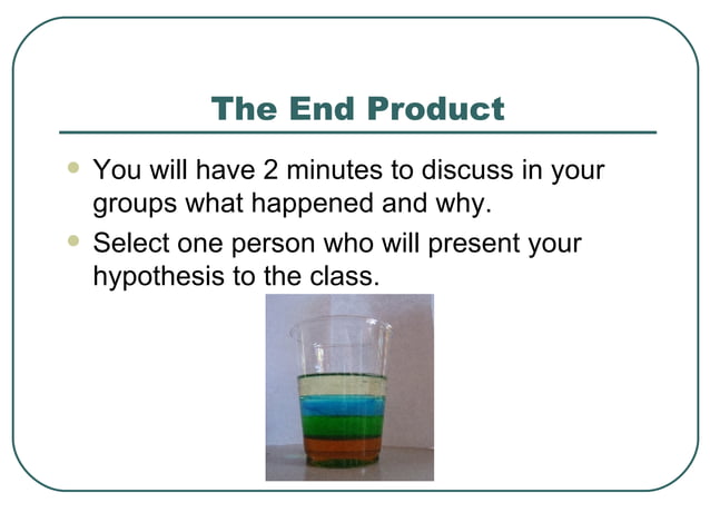 Mixing Liquids | PPT