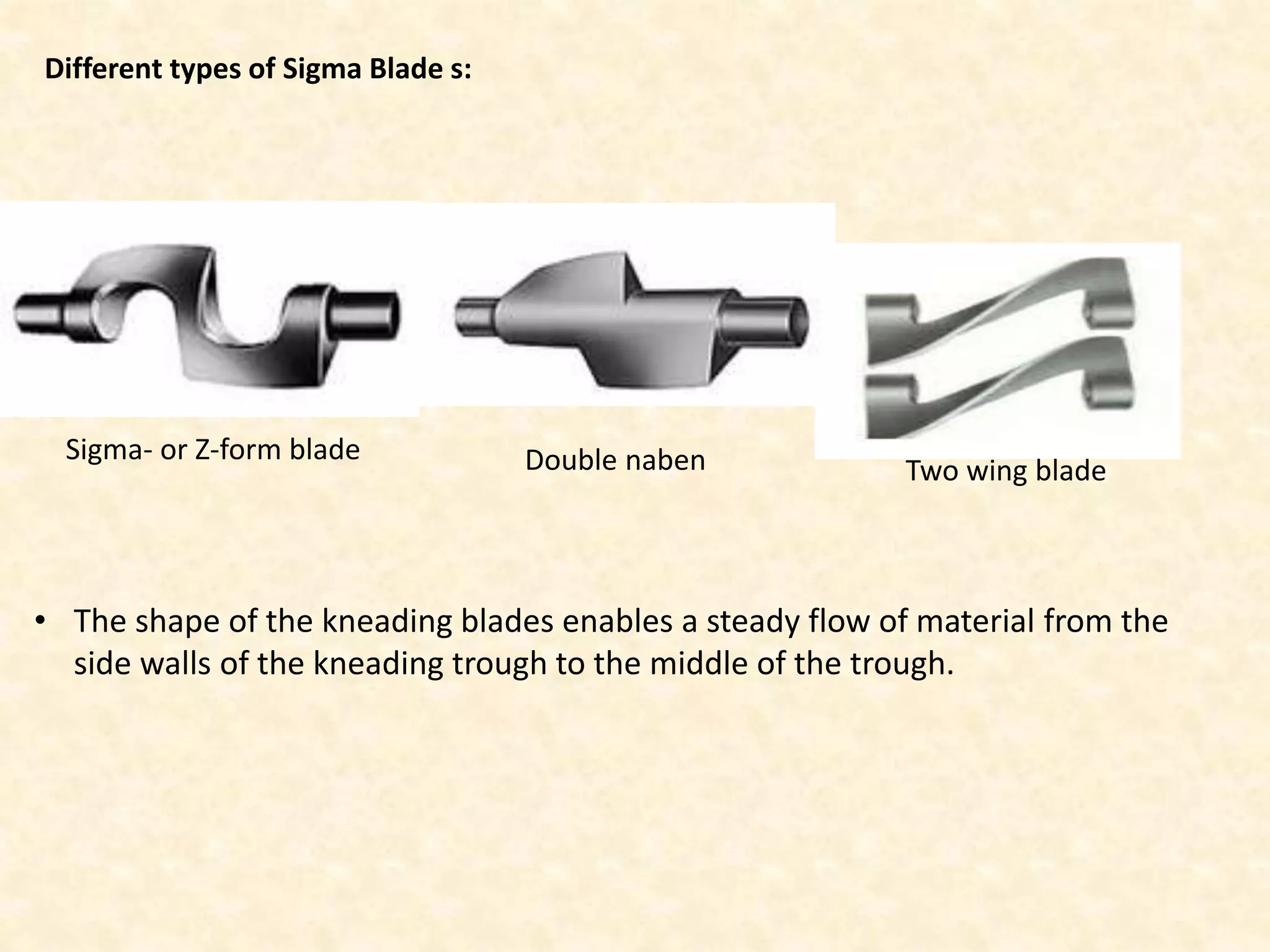 Sigma blade mixer | PPTX