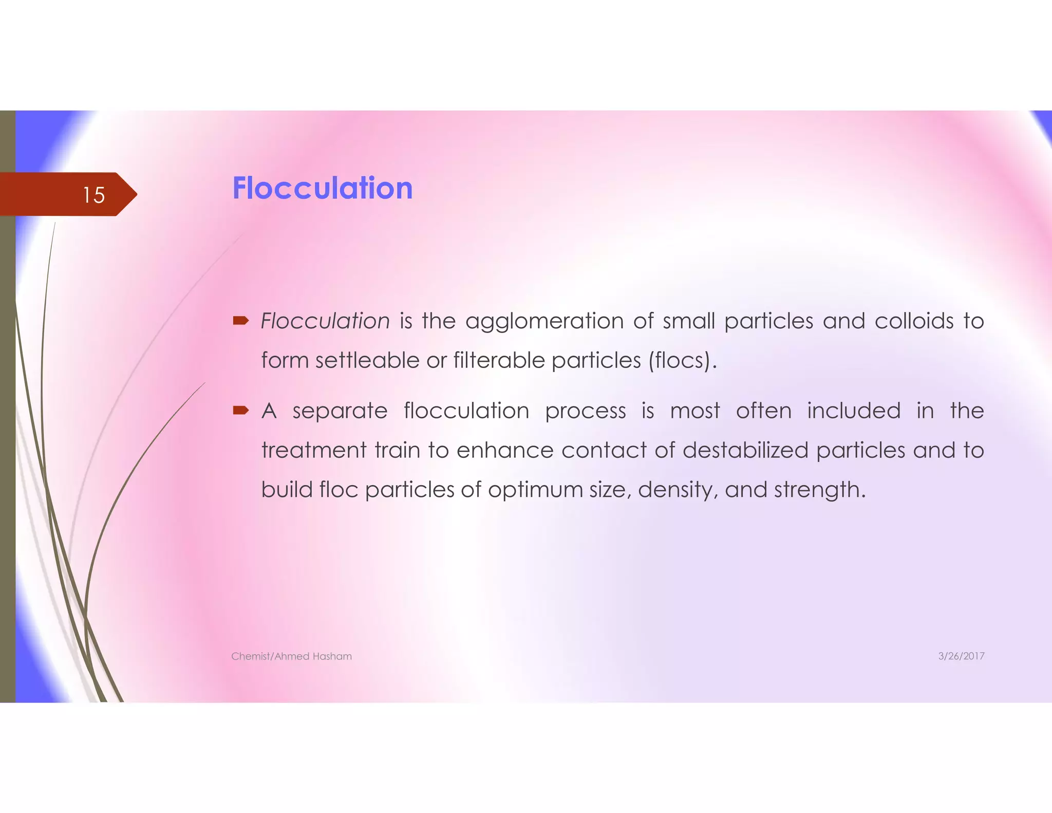 Mixing , coagulation | PDF