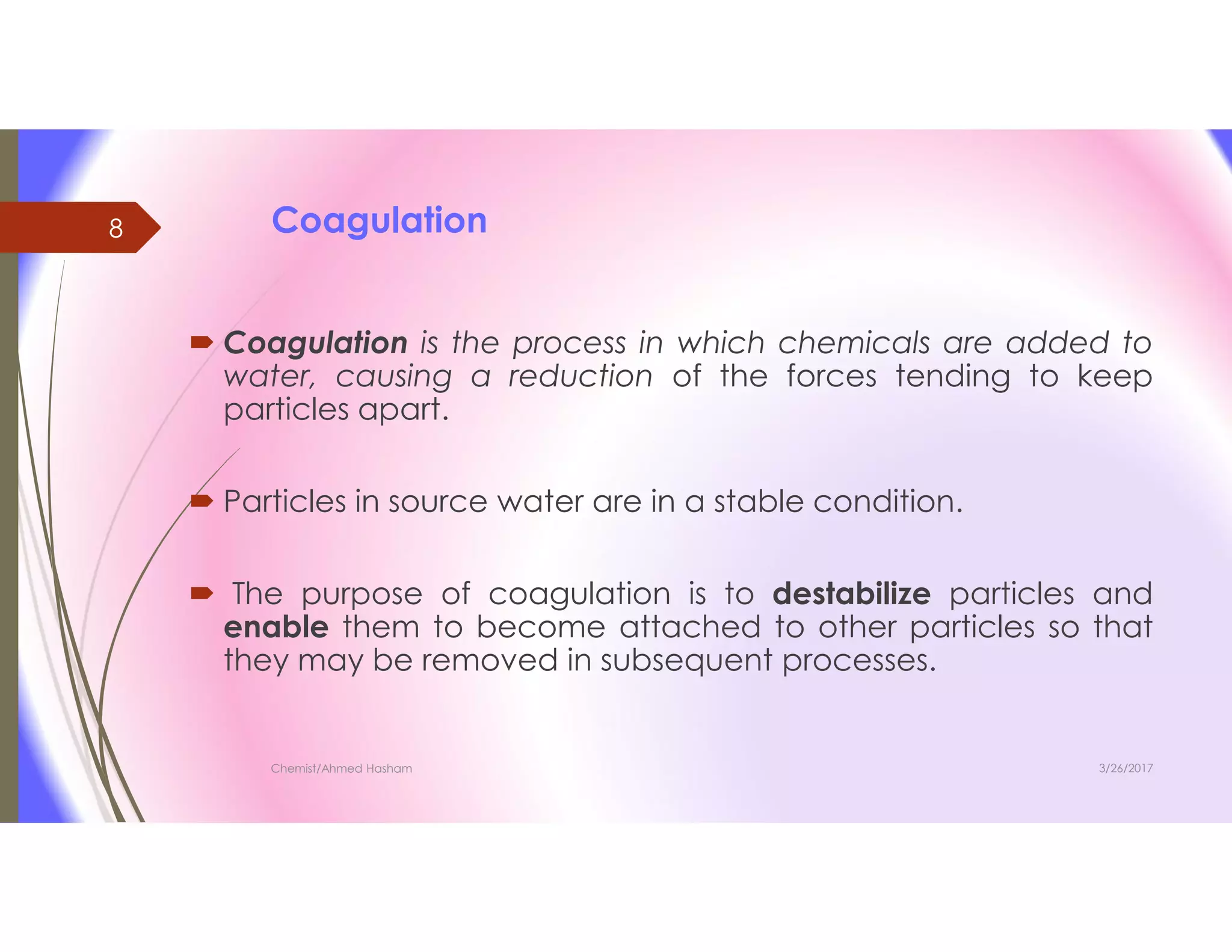 Mixing , coagulation | PDF