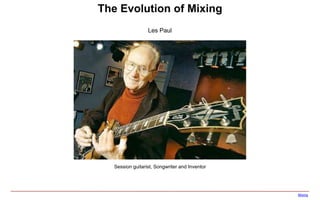 Mixing fundamentals | PPTX