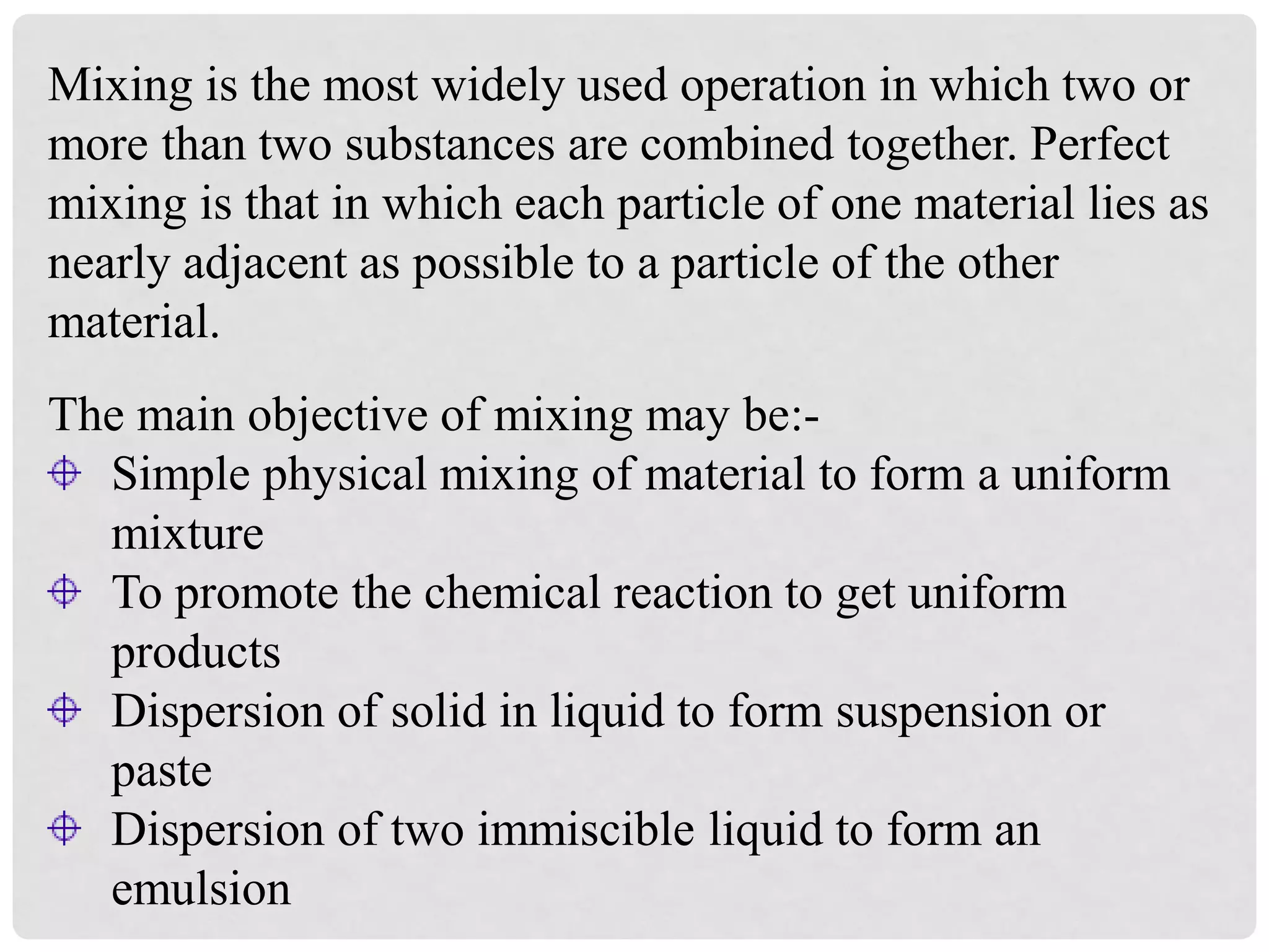 Mixing and Homogenization, Mixing and homogenization of drugs, Topic ...