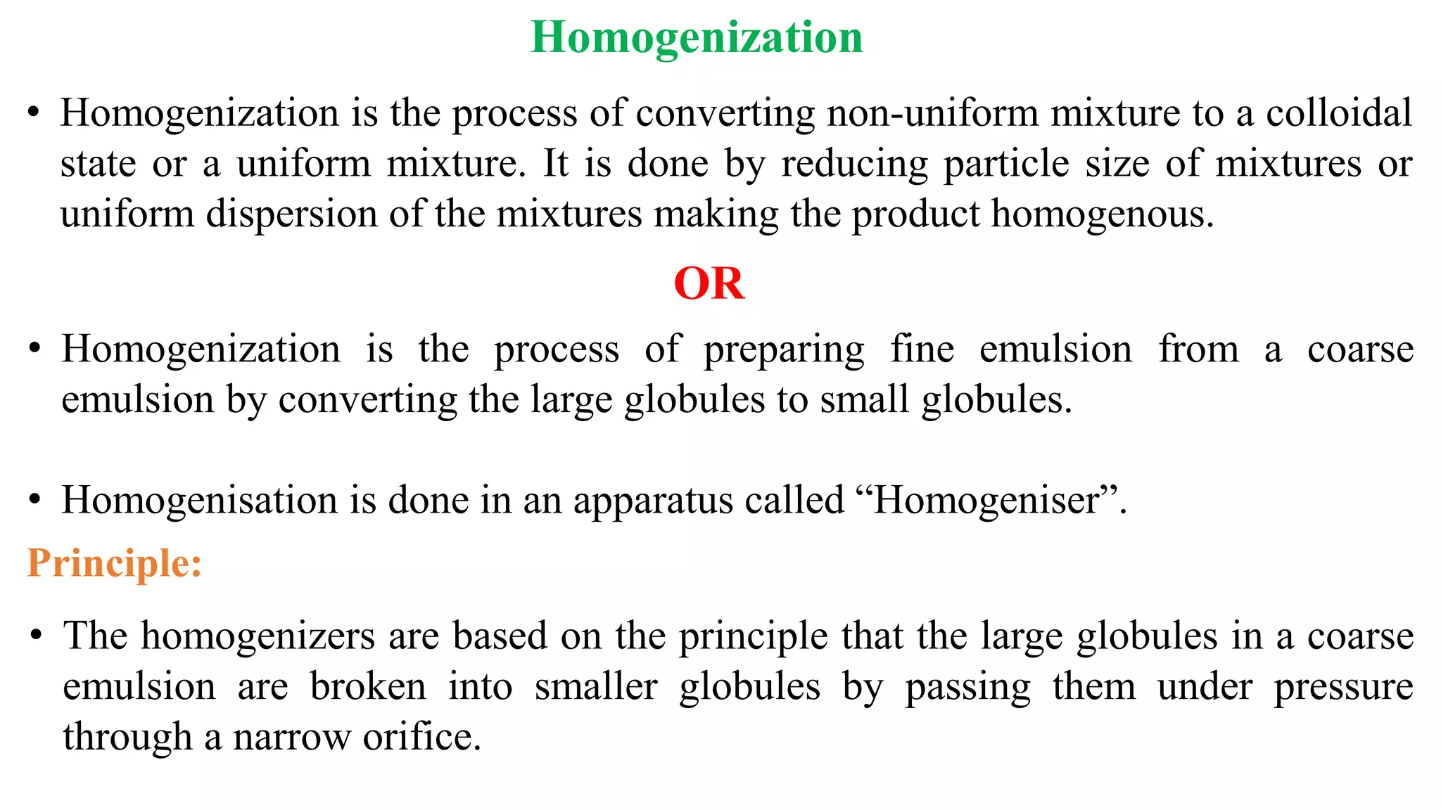 Mixing and Homogenization | PDF