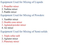 Mixing and Homogenization | PDF