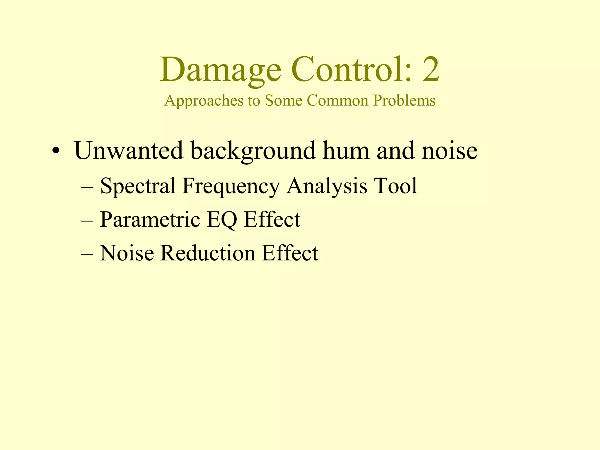 Using Adobe Audition to edit audio productions | PPTX | Digital Audio ...
