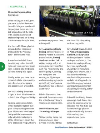 Mixing Mill - A story of woes to wows!! | PDF