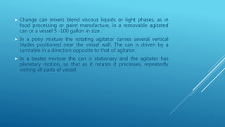 Mixing & mixing index | PPTX