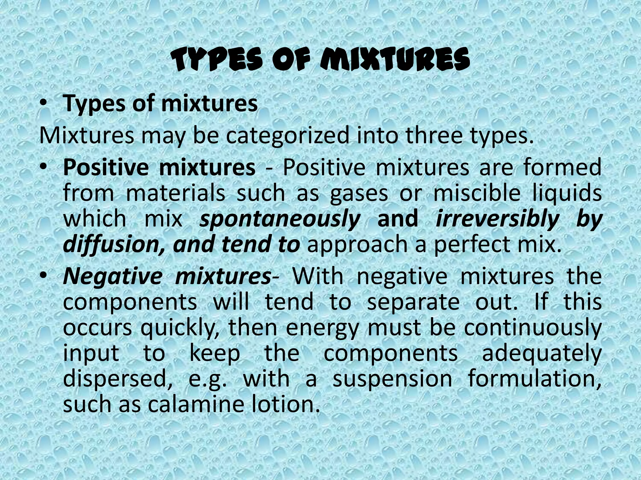 Mixing muheem | PPTX