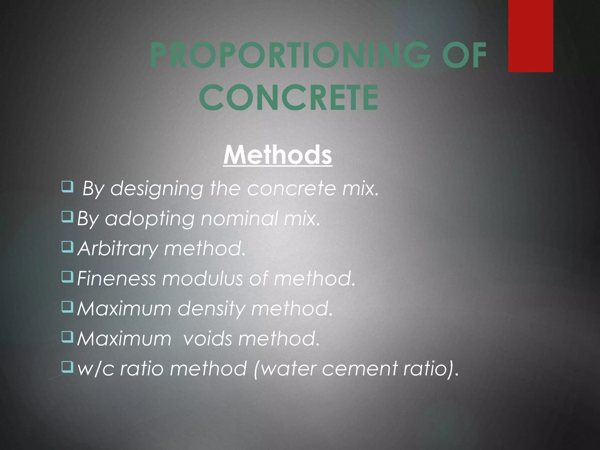 Mixing of concrete.pptx