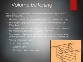 Mixing of concrete.pptx