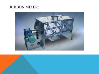 Mixing of non cohesive solids | PPTX