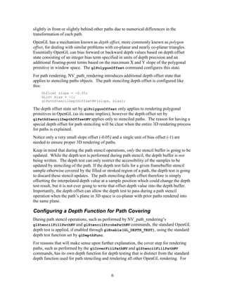 Mixing Path Rendering and 3D | PDF