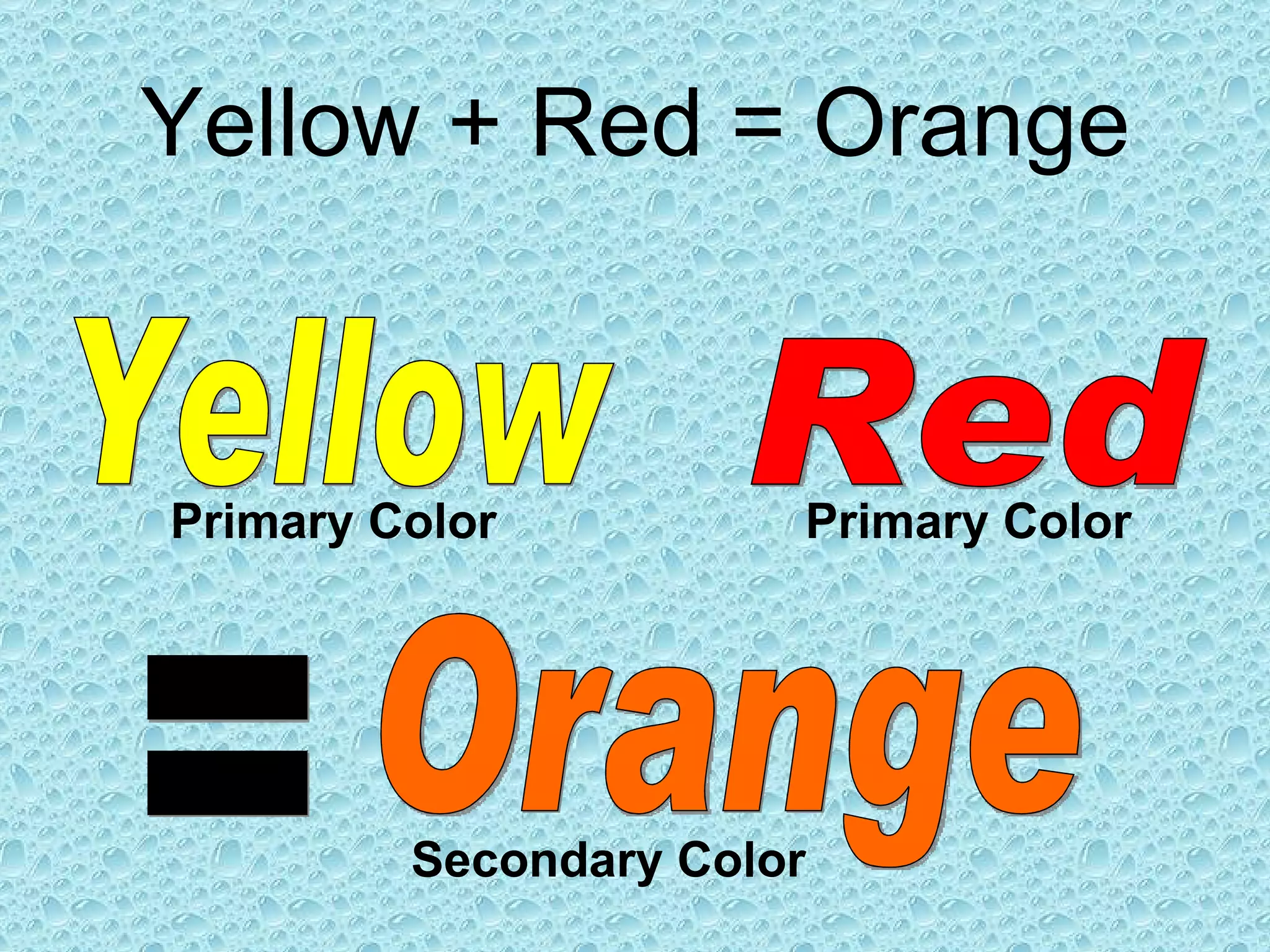 Mixing Primary Colors | PPT