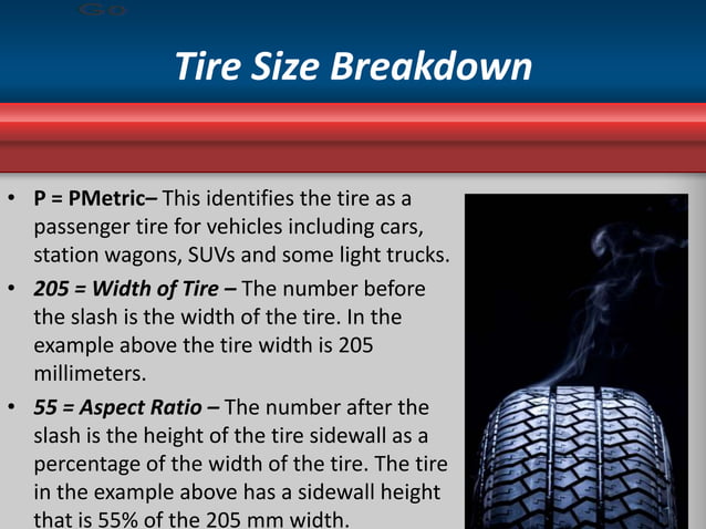 Mixing Tires and Matching Sizes | PPT