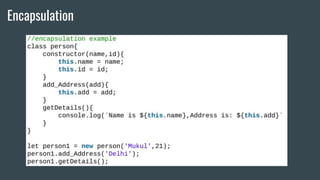 Mixins & OOPS in JavaScript | PPT