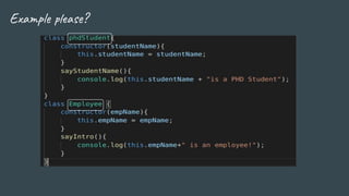 Mixins & OOPS in JavaScript | PPT | Free Download