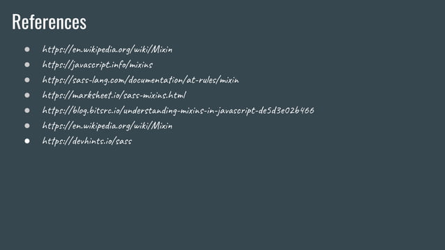 Mixins & OOPS in JavaScript | PPT