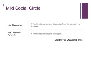 Mixi presentation | PPT