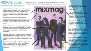 Mixmag textual analysis | PPTX