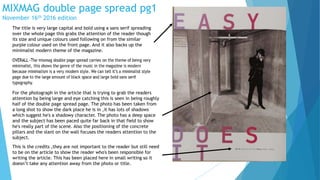 Mixmag textual analysis | PPTX