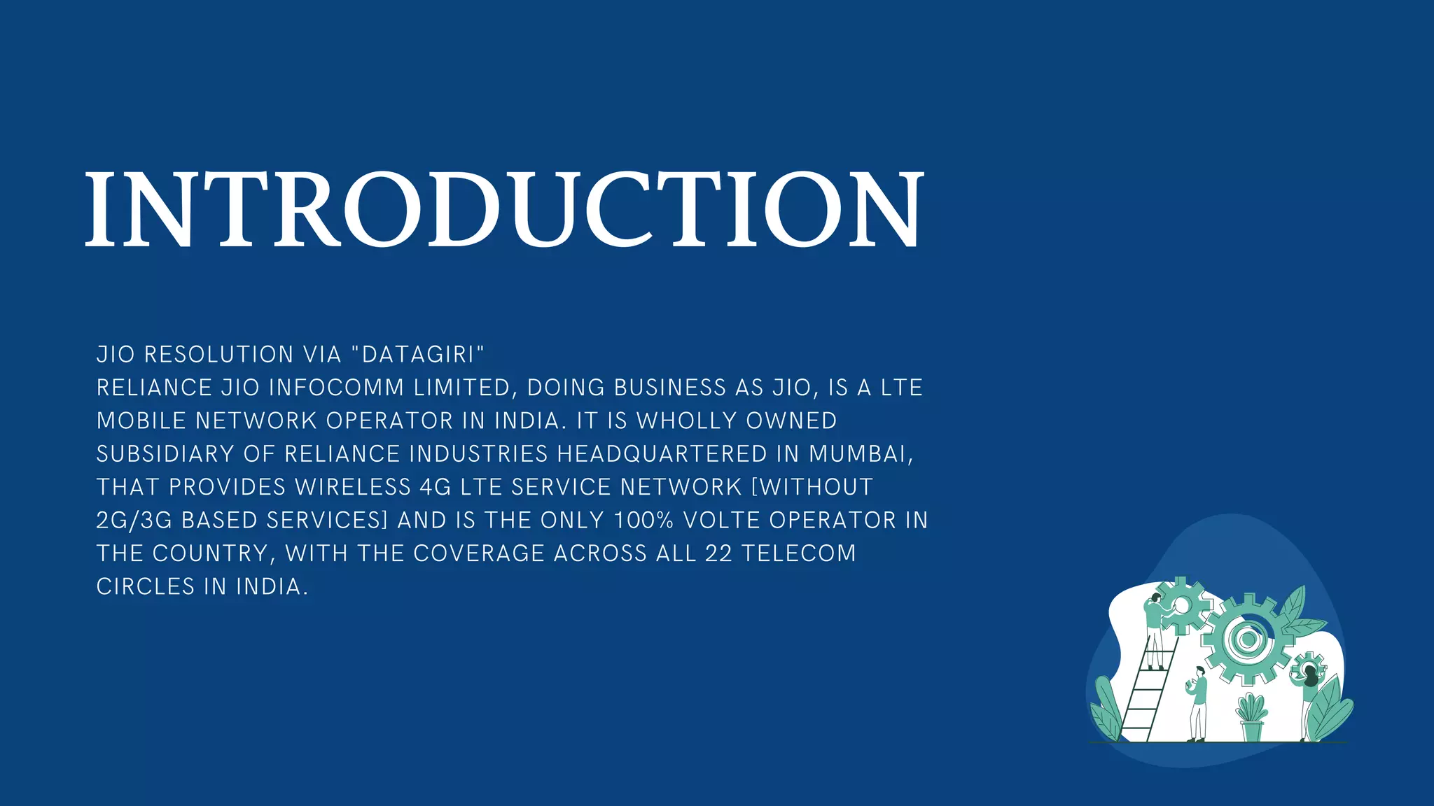 Mix marketing of JIO | PPT