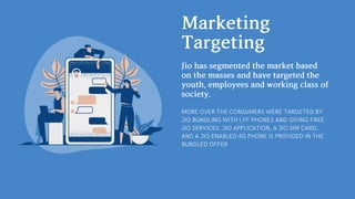 Mix marketing of JIO | PDF